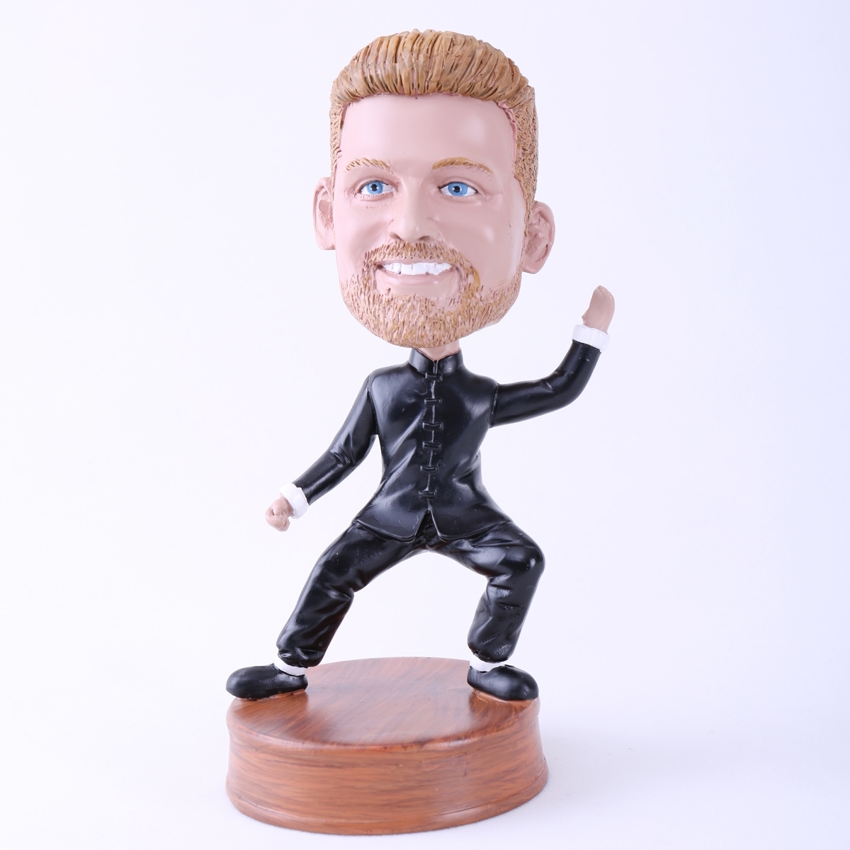 Custom Bobblehead Doll: Kungfu Fighting Posture Man - Custom ...