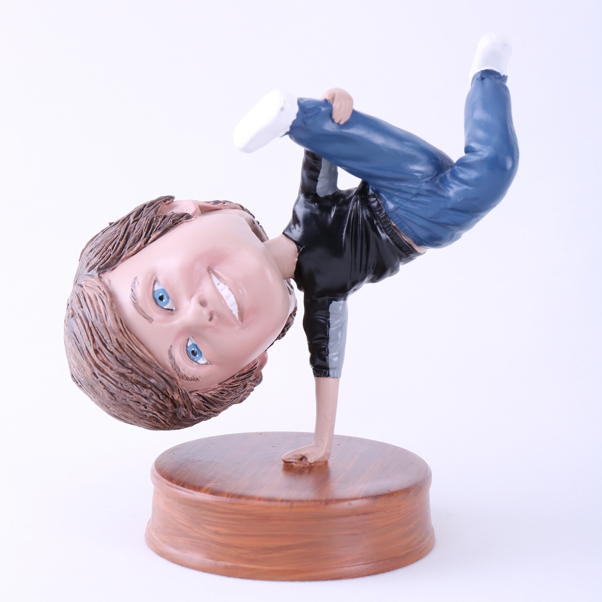 Custom Bobblehead Doll: Man Single Handstand - Custom Bobbleheads from ...